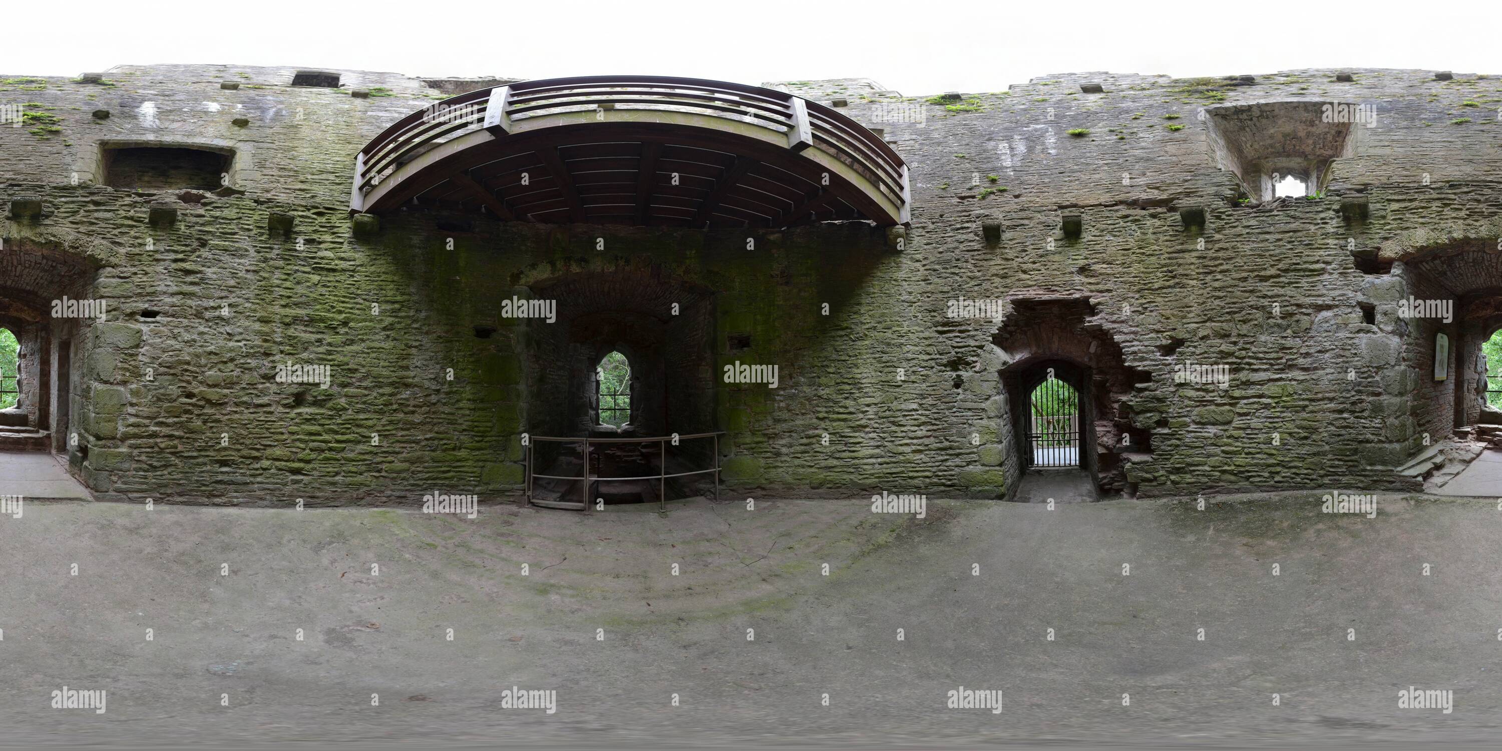 Bronllys castle hi-res stock photography and images - Alamy