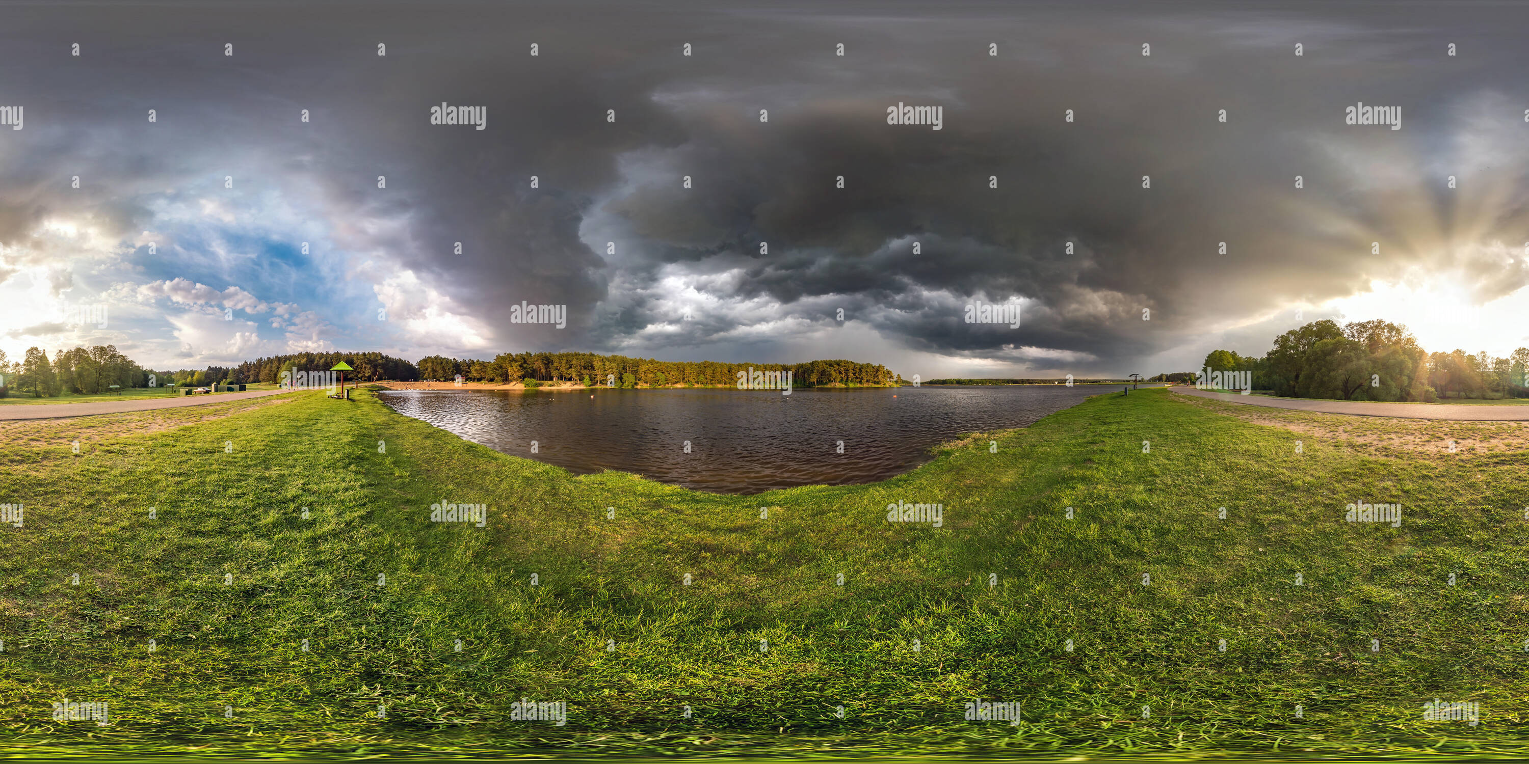 360° view of full seamless spherical hdri panorama 360 degrees angle ...