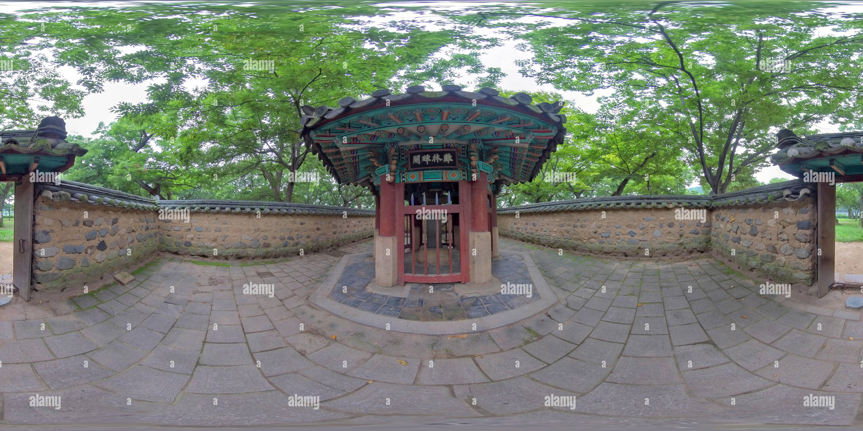 360° view of Gyeongju, South Korea 27 August 2019: 360VR World Heritage ...