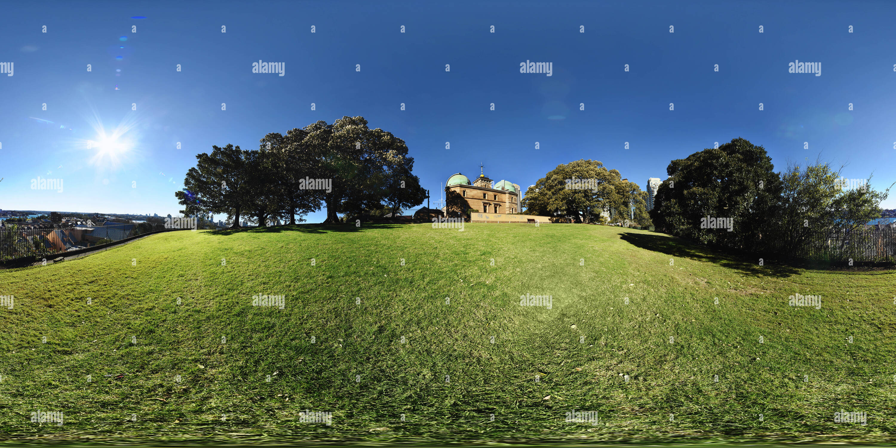 360° view of Sydney Observatory - Observatory Hill, Sydney - Alamy