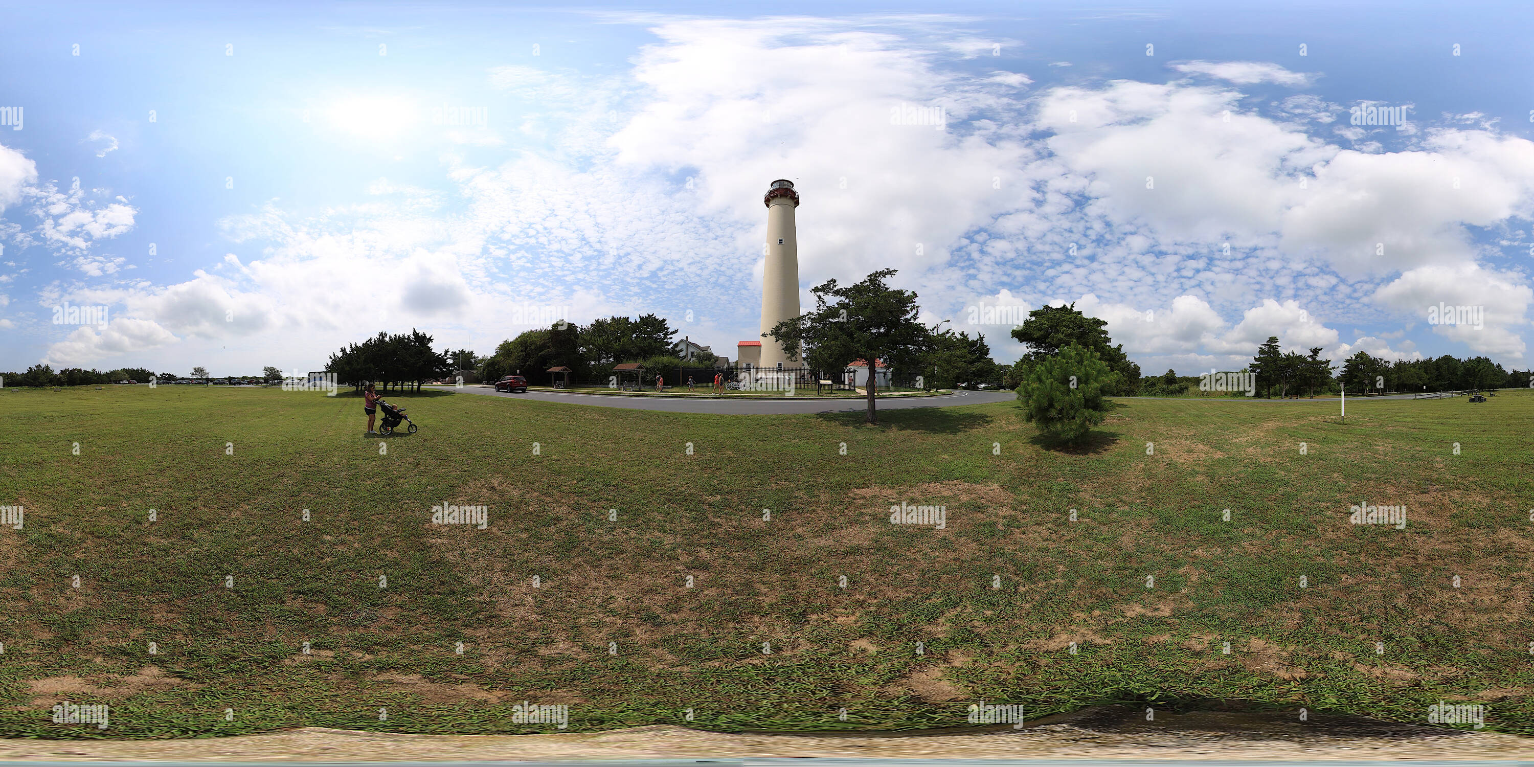 360° view of Cape May lighthouse - Alamy