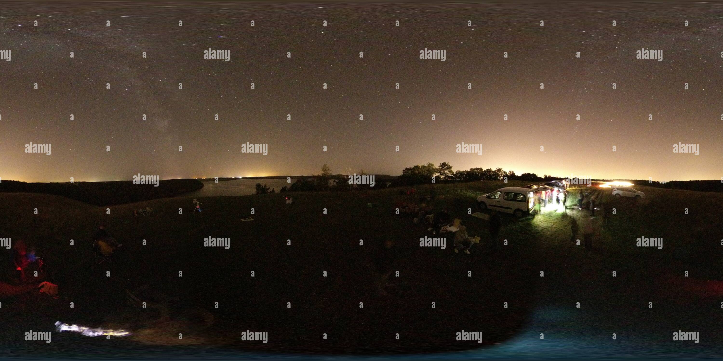 360° view of Stars around the earth 1 - Alamy