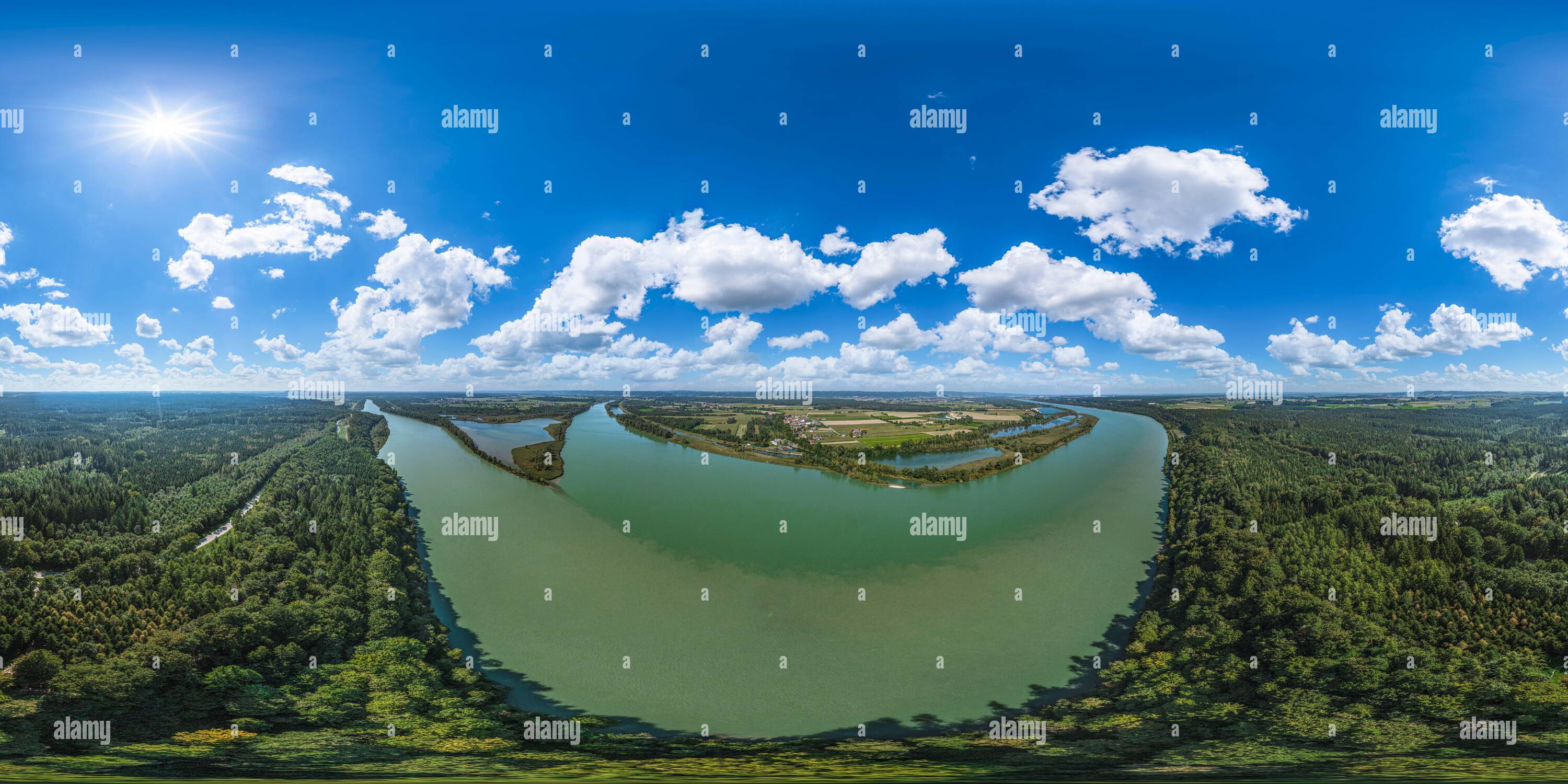 Zusammenfluss von flüssen inn -Fotos und -Bildmaterial in hoher ...