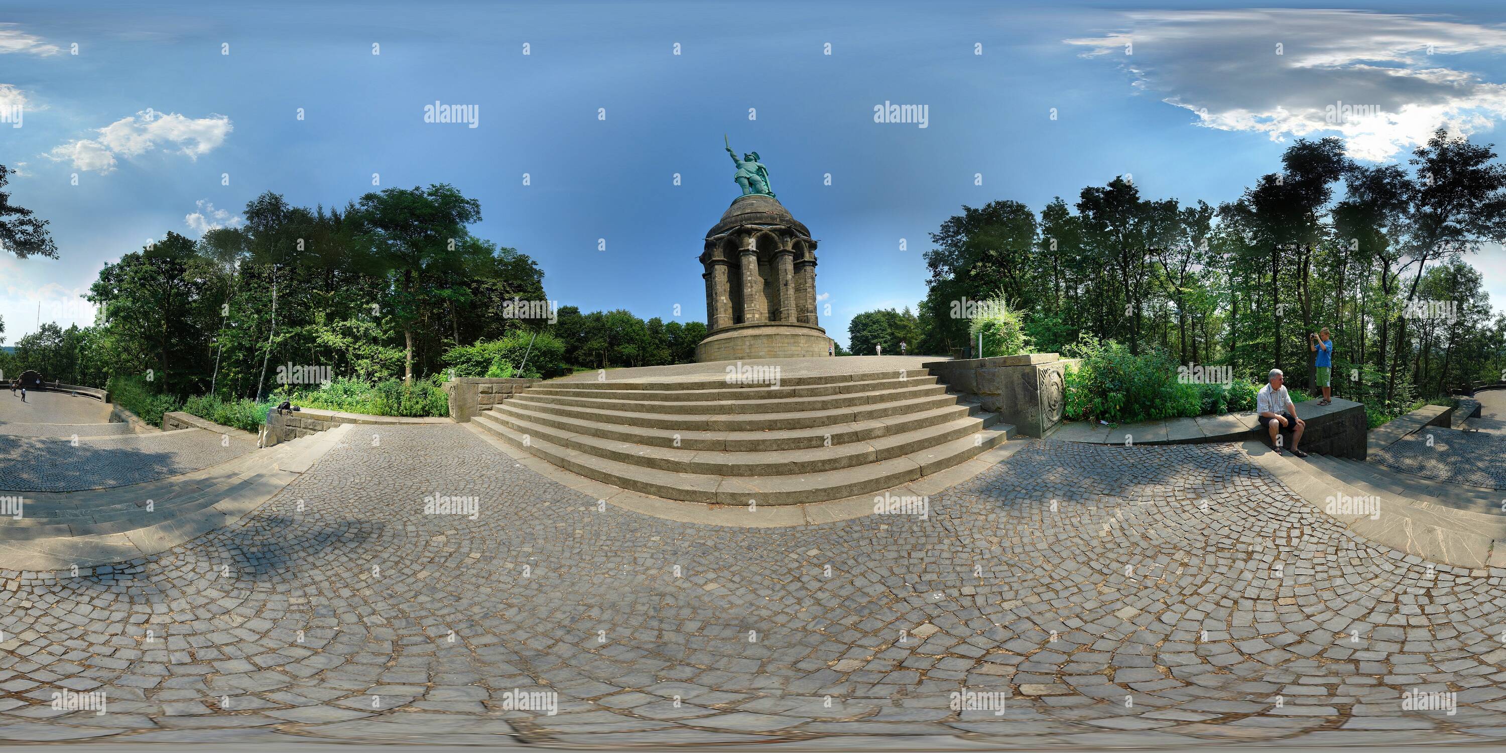 Hermannsdenkmal (hermann Monument) Stockfotos & Hermannsdenkmal ...