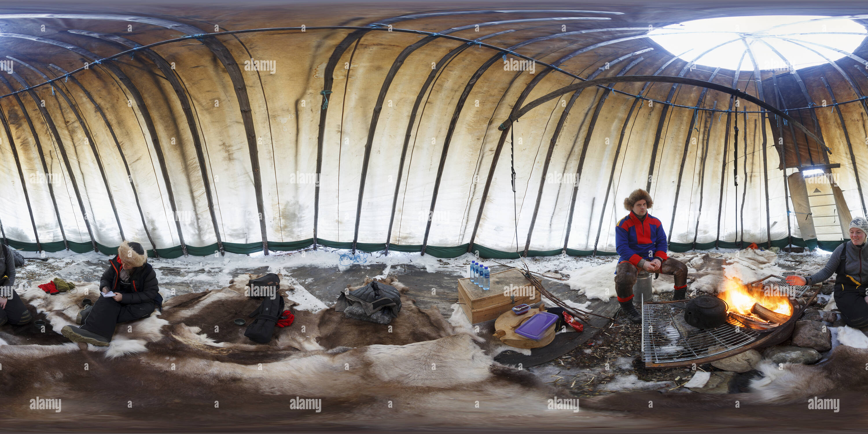 Sami Tent Norway Stockfotos & Sami Tent Norway Bilder - Alamy