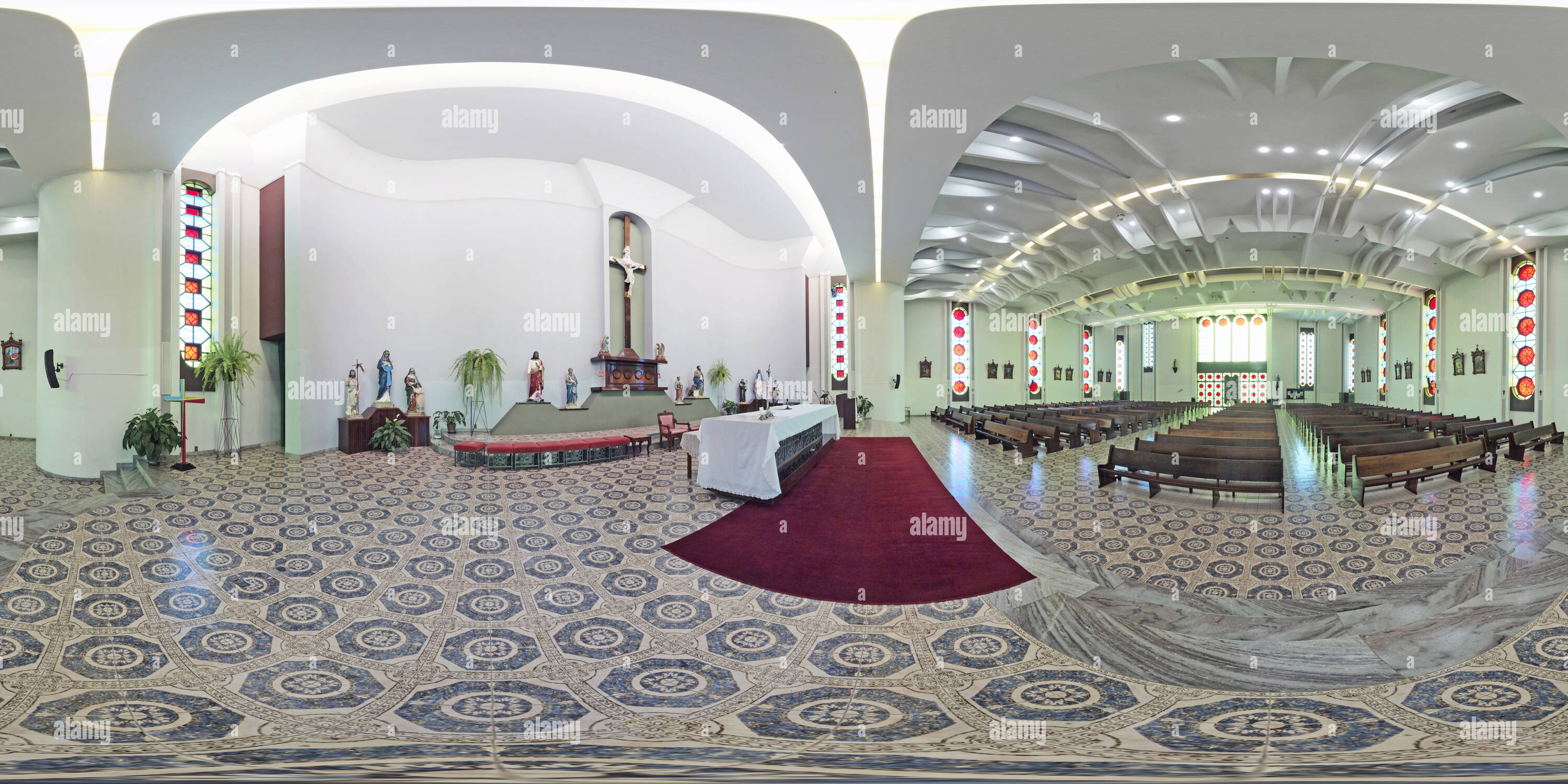 360 °-Ansicht auf Interior da Igreja Matriz de São Marcos-RS-Brasil - Alamy 360 °-Ansicht auf Interior da Igreja Matriz de São Marcos-RS-Brasil - Alamy