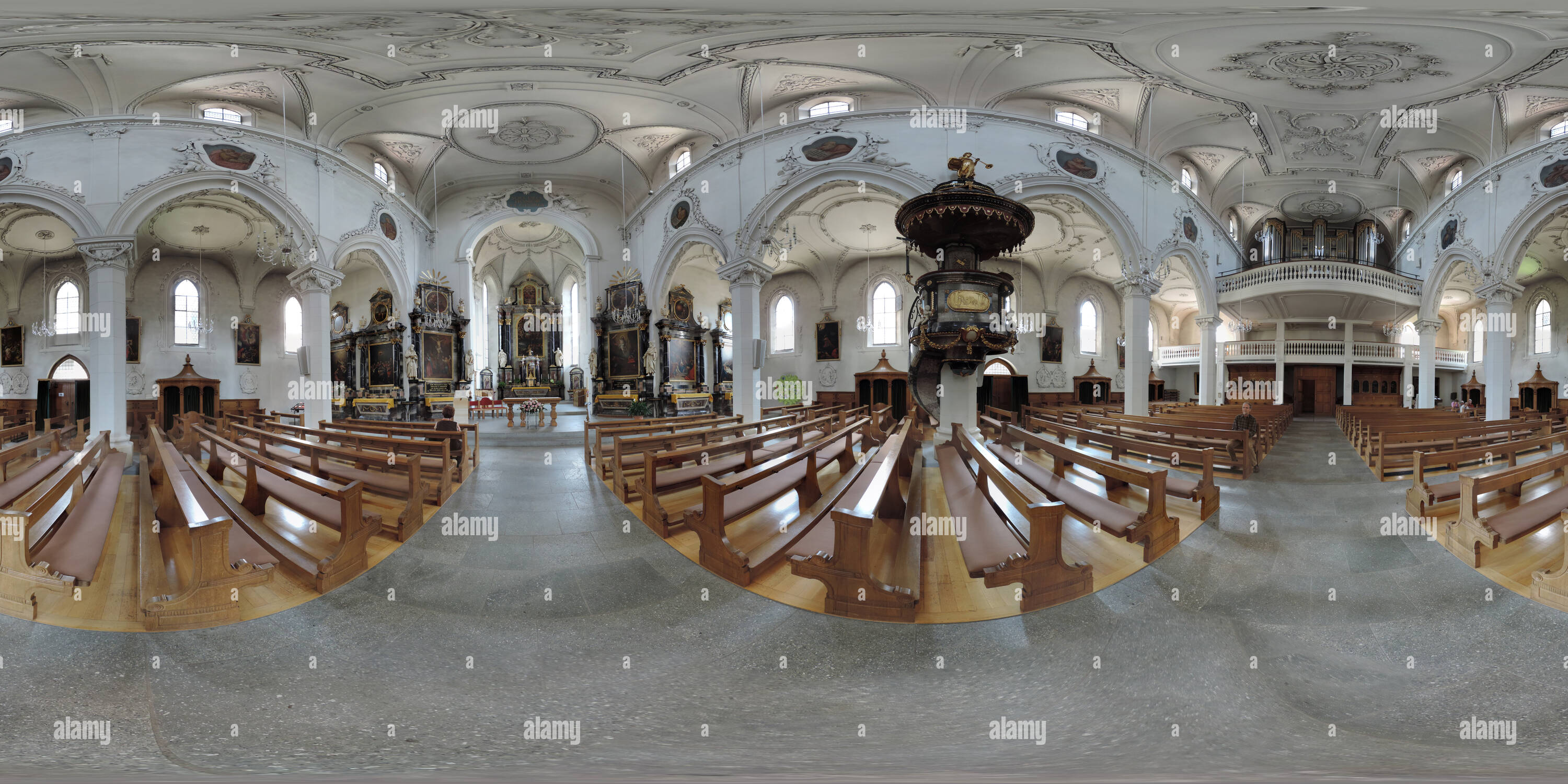 Stadtpfarrkirche Mariä Himmelfahrt Stockfotos und -bilder Kaufen - Alamy