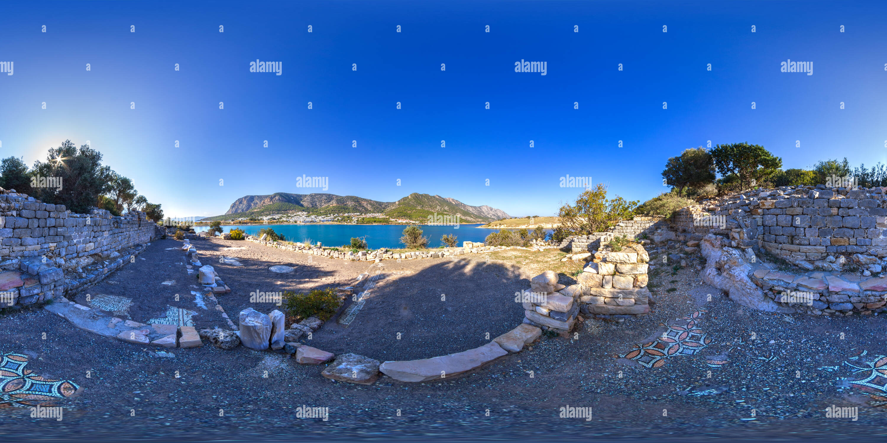 360 °-Ansicht auf Aphrodisias von Kilikien Silifke Vr Mersin 333 - Alamy