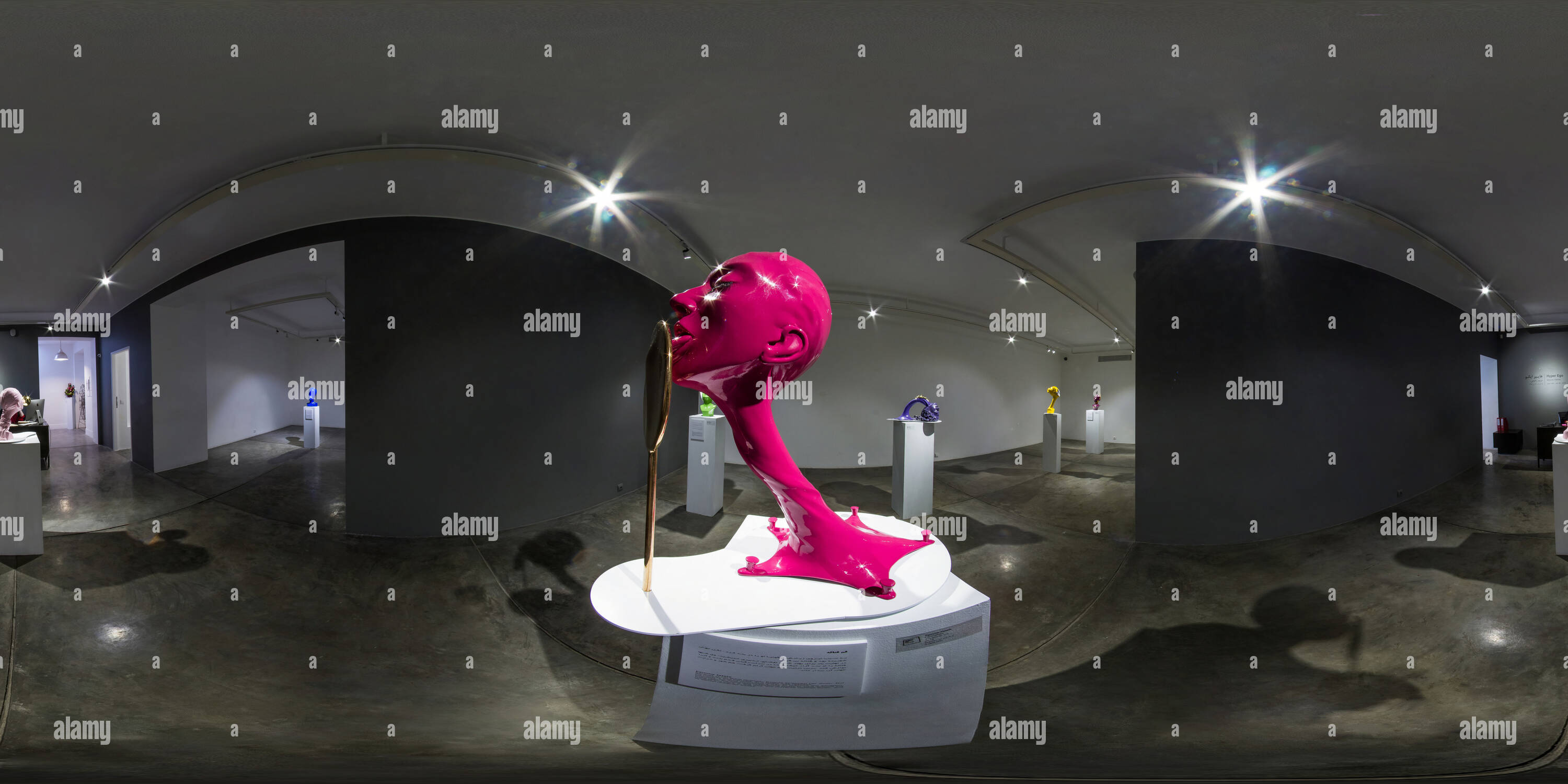360 °-Ansicht auf Shirin Art Gallery Jun 2018 Maryam Rahimi Hyper Ego ...