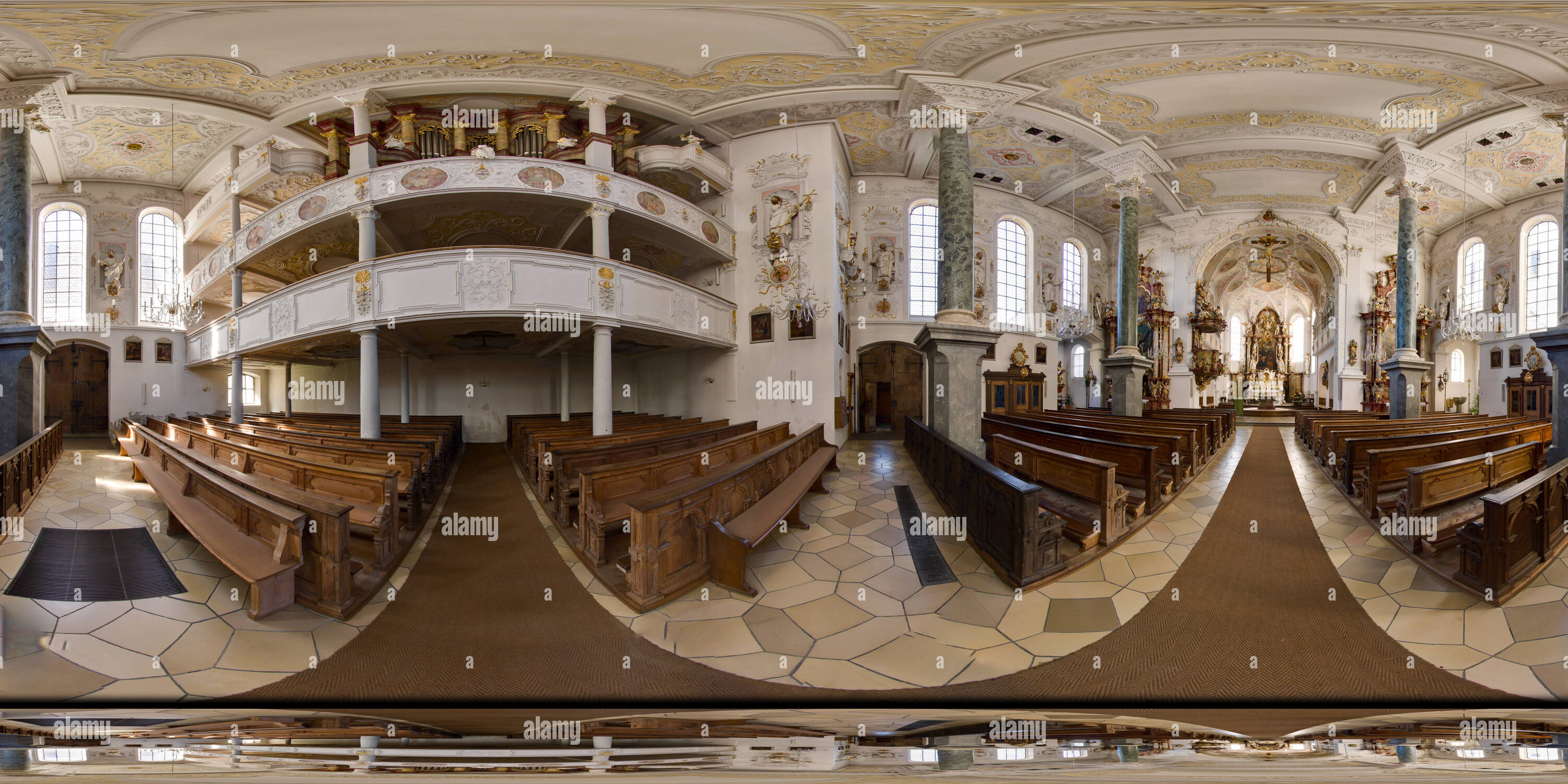 Interior of st andreas church -Fotos und -Bildmaterial in hoher ...