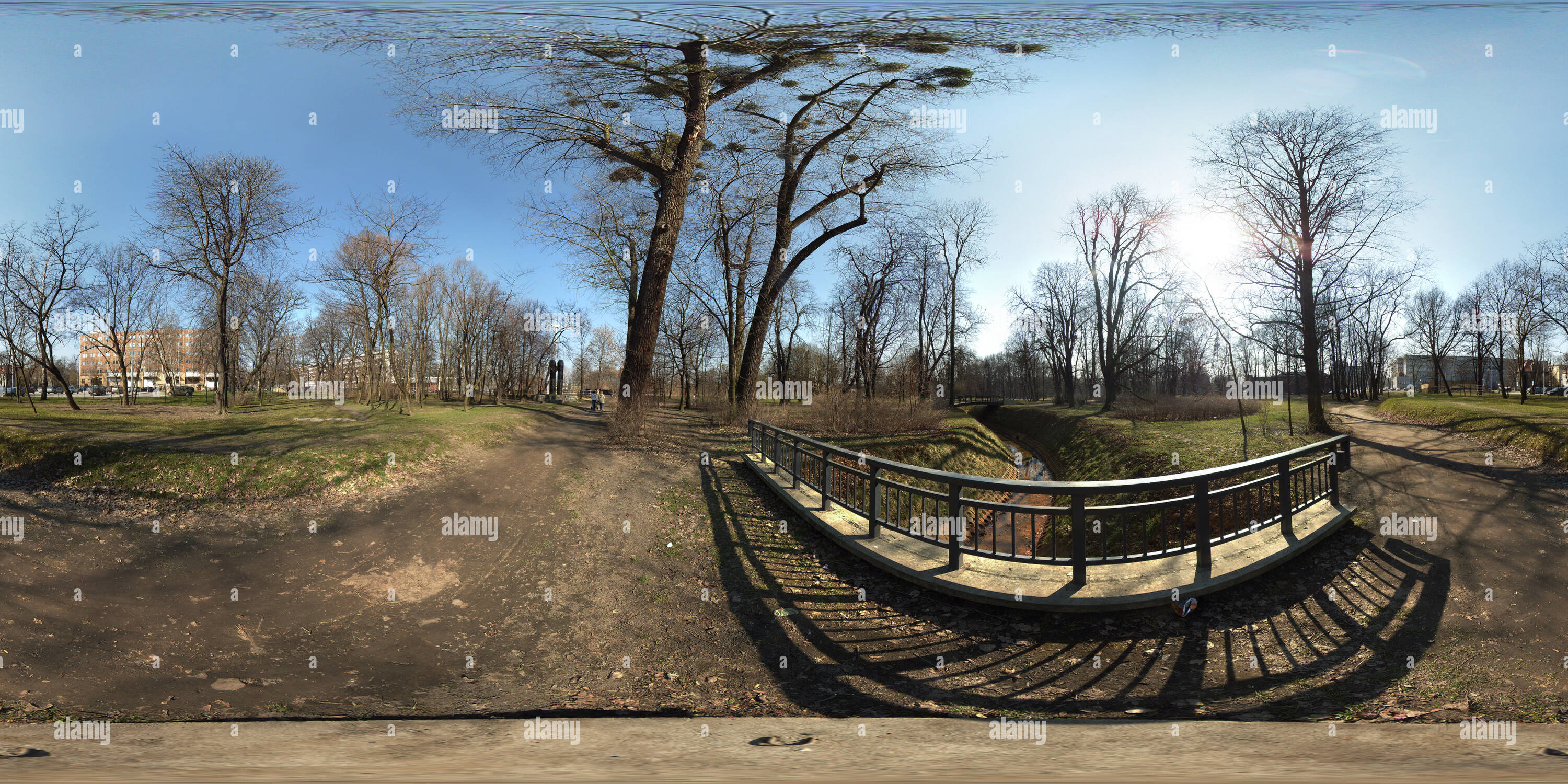360 °-Ansicht auf Gleiwitz - Bolesław Chrobry Park 2 - Alamy