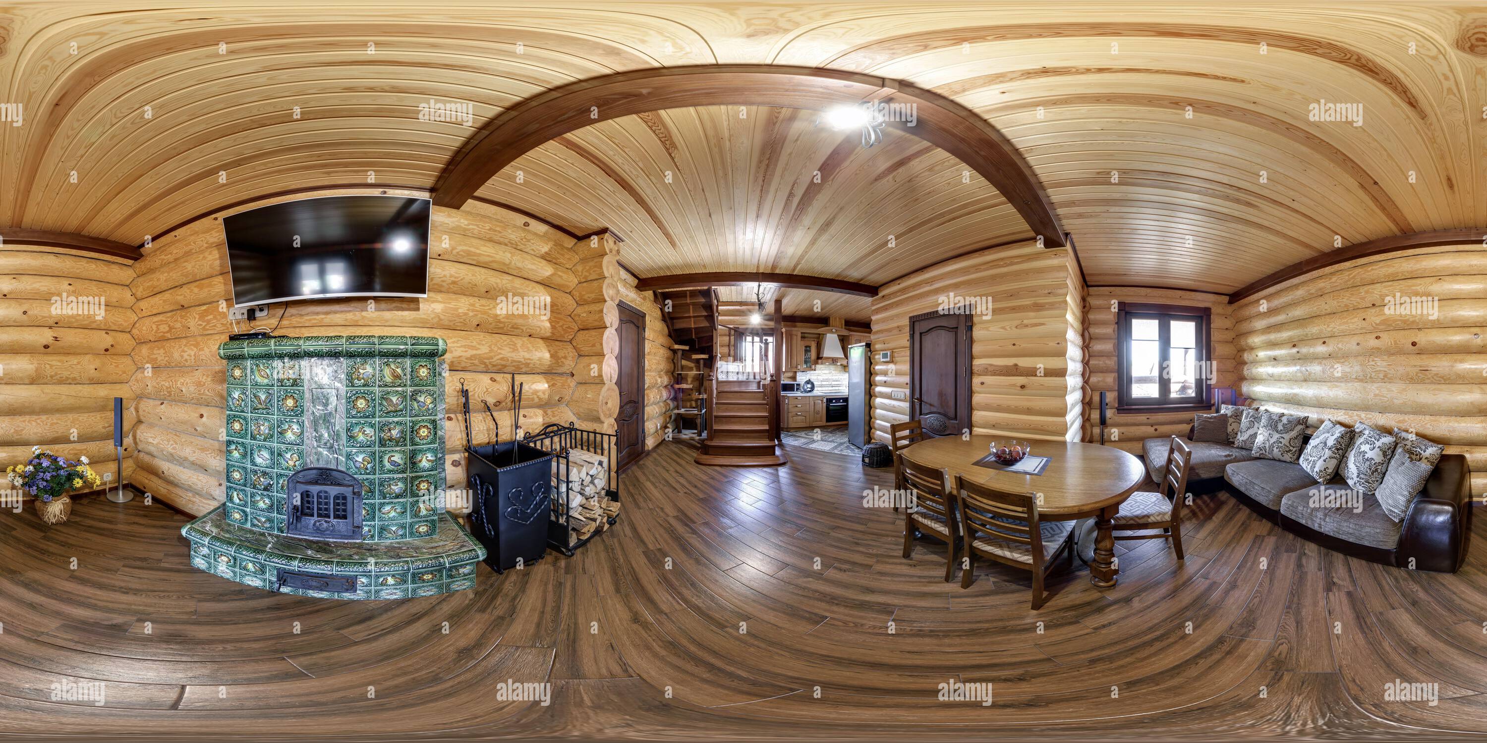 Vue à 360° de MINSK, BÉLARUS - MAI 2021: Panorama à 360 degrés de l ...