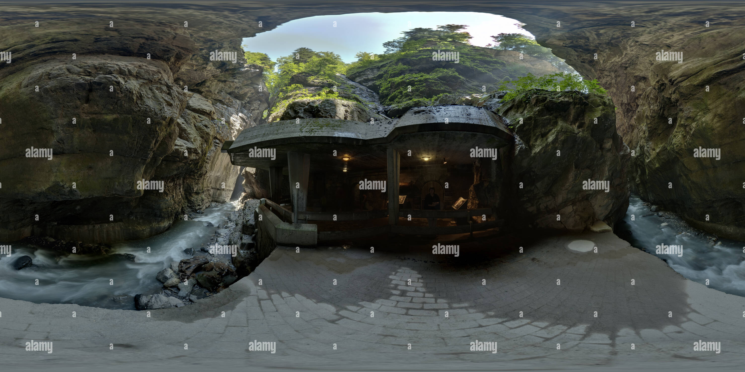 Tamina river Banque de photographies et d’images à haute résolution - Alamy