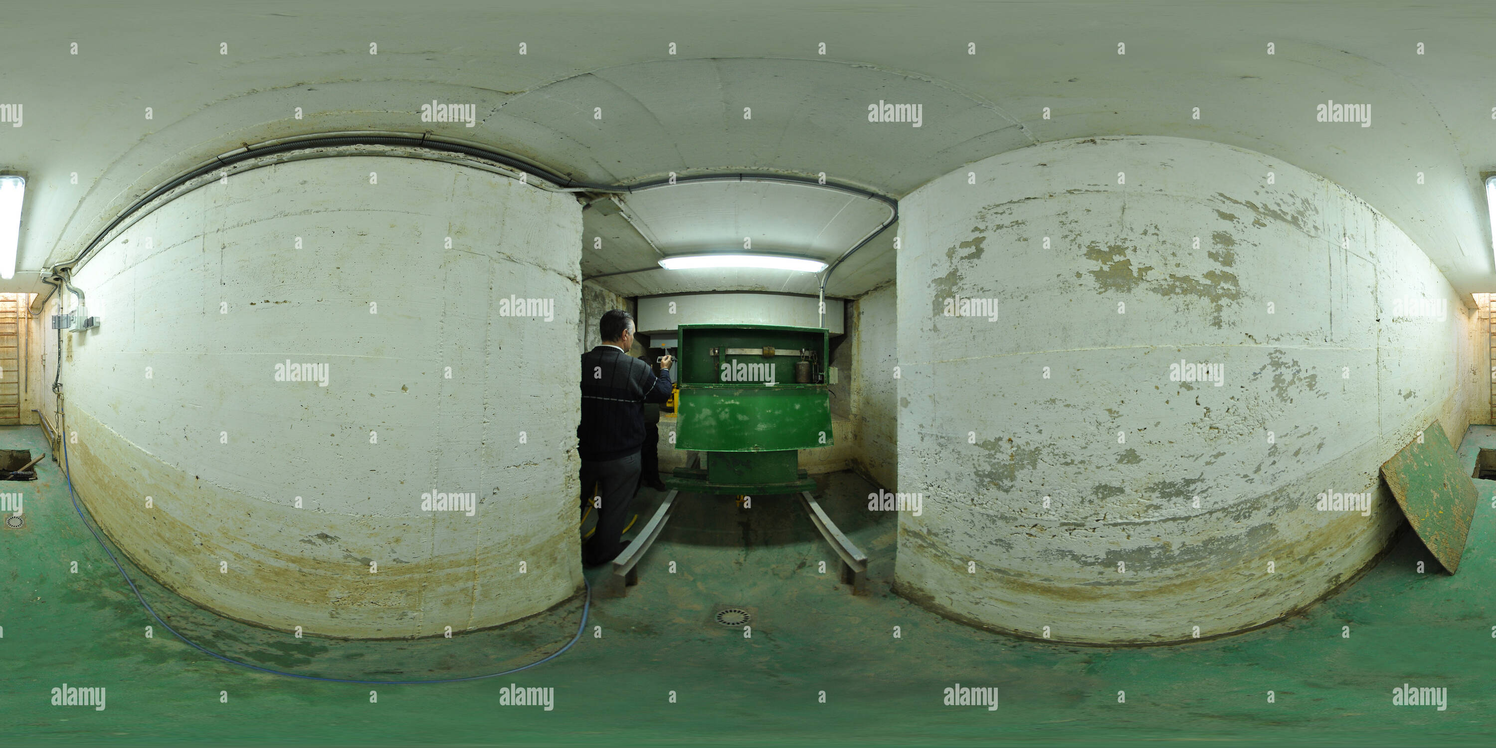 Vue à 360° de Lysimètre à pesée, ESTACIÓN EXPERIMENTAL DE AULA DEI - Alamy