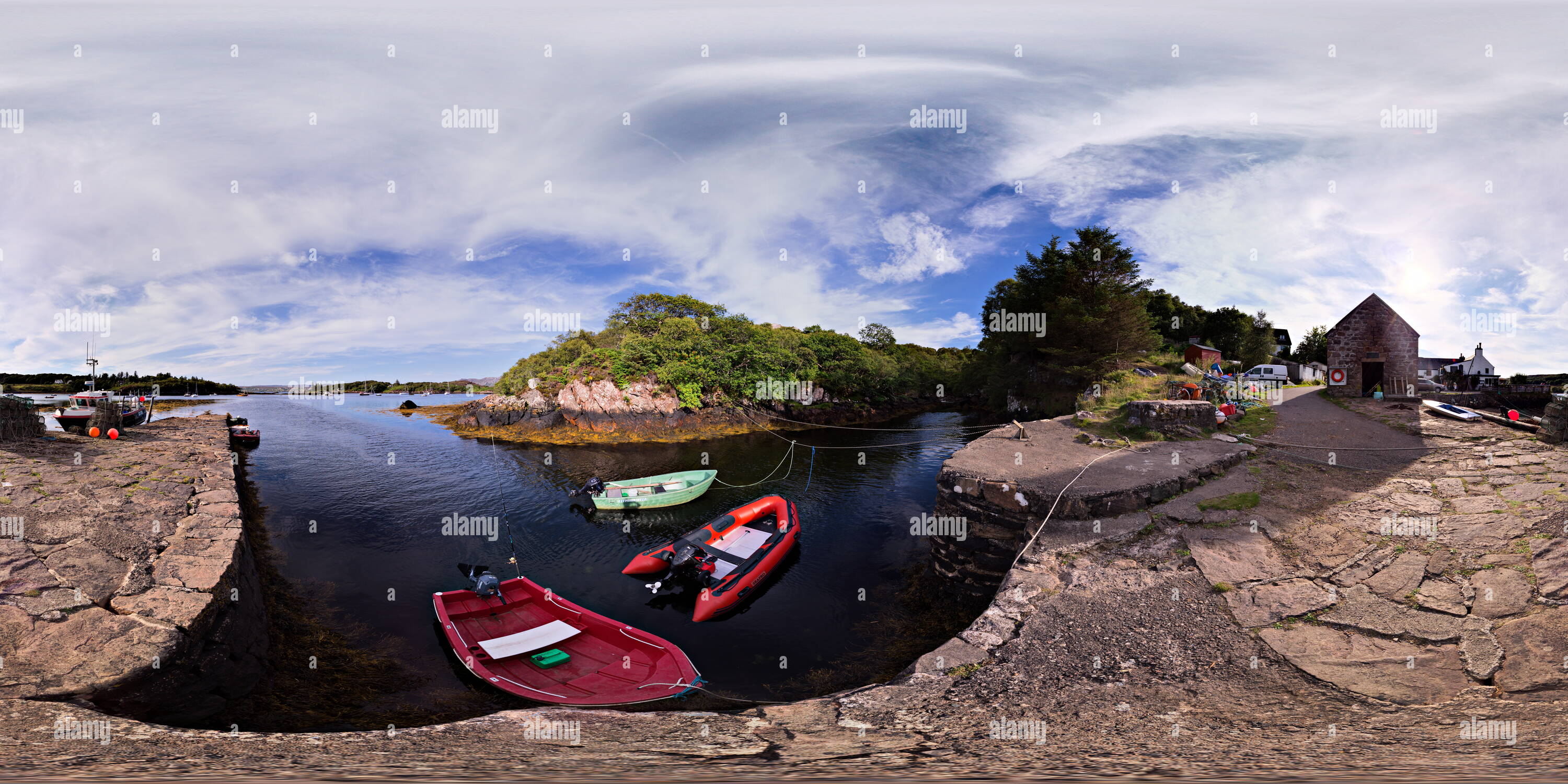 Badachro bay Banque de photographies et d’images à haute résolution - Alamy