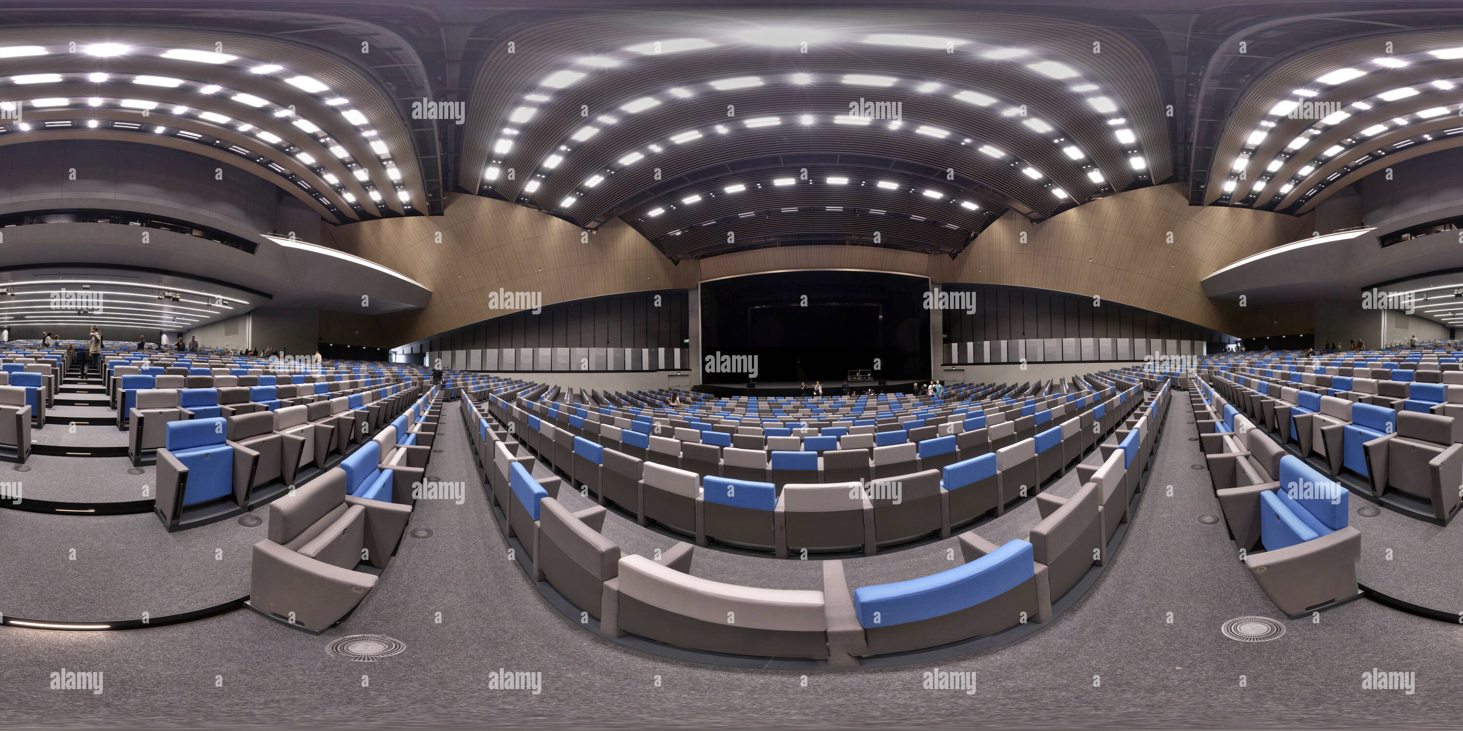 Vue à 360° de SwissTech Convention Centre - Salle Principale - Alamy
