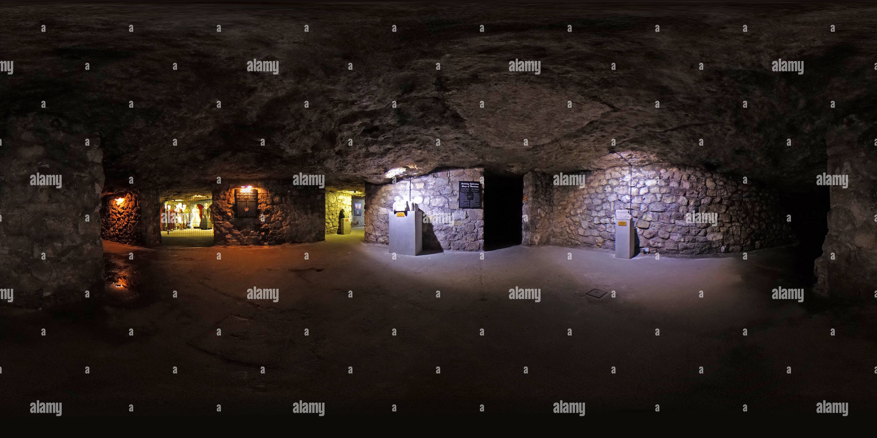 Buda castle labyrinth buda budapest Banque de photographies et d’images ...