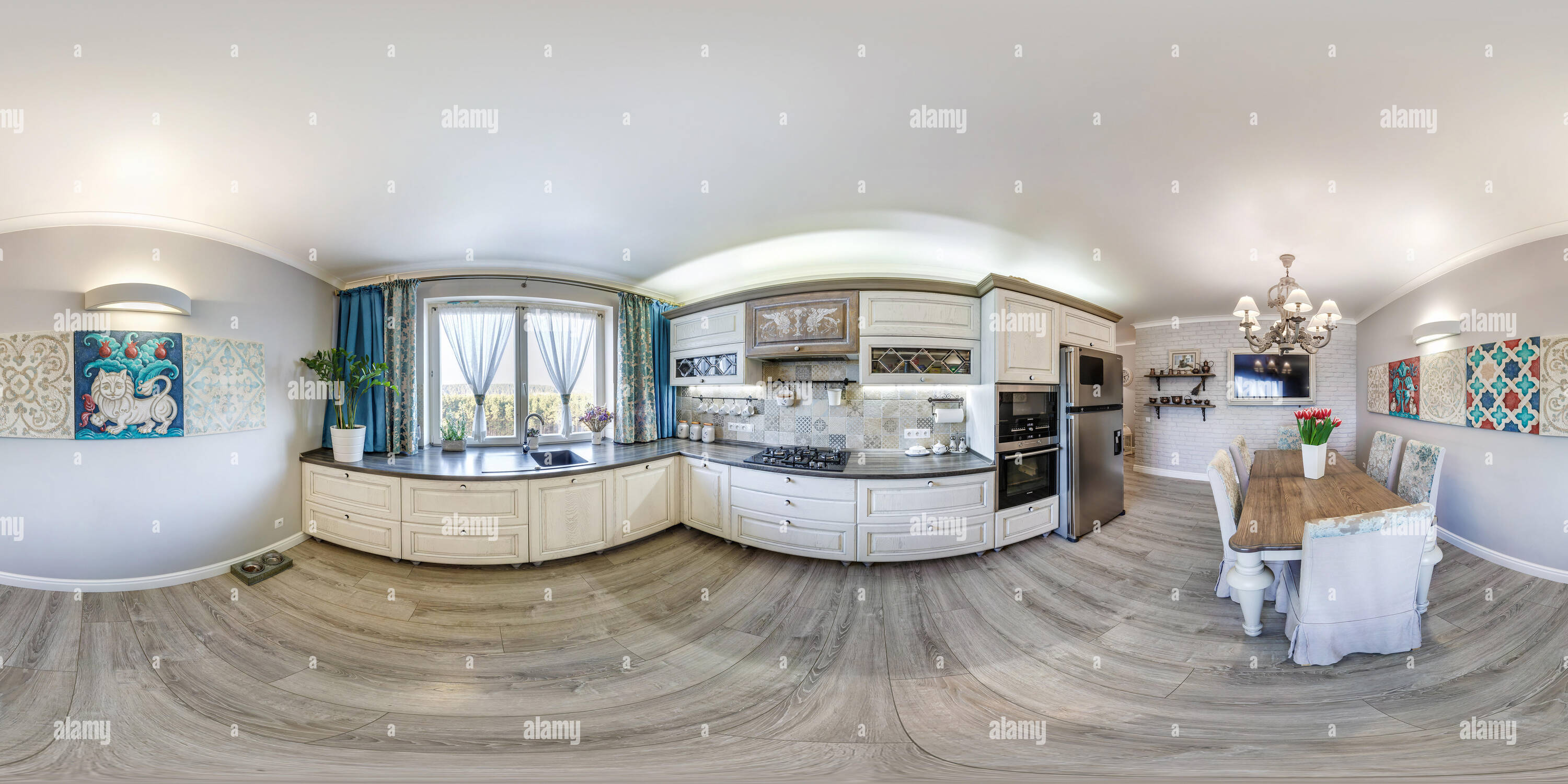 Vista a 360 gradi di MINSK, Bielorussia - Dicembre 2018: completa ...