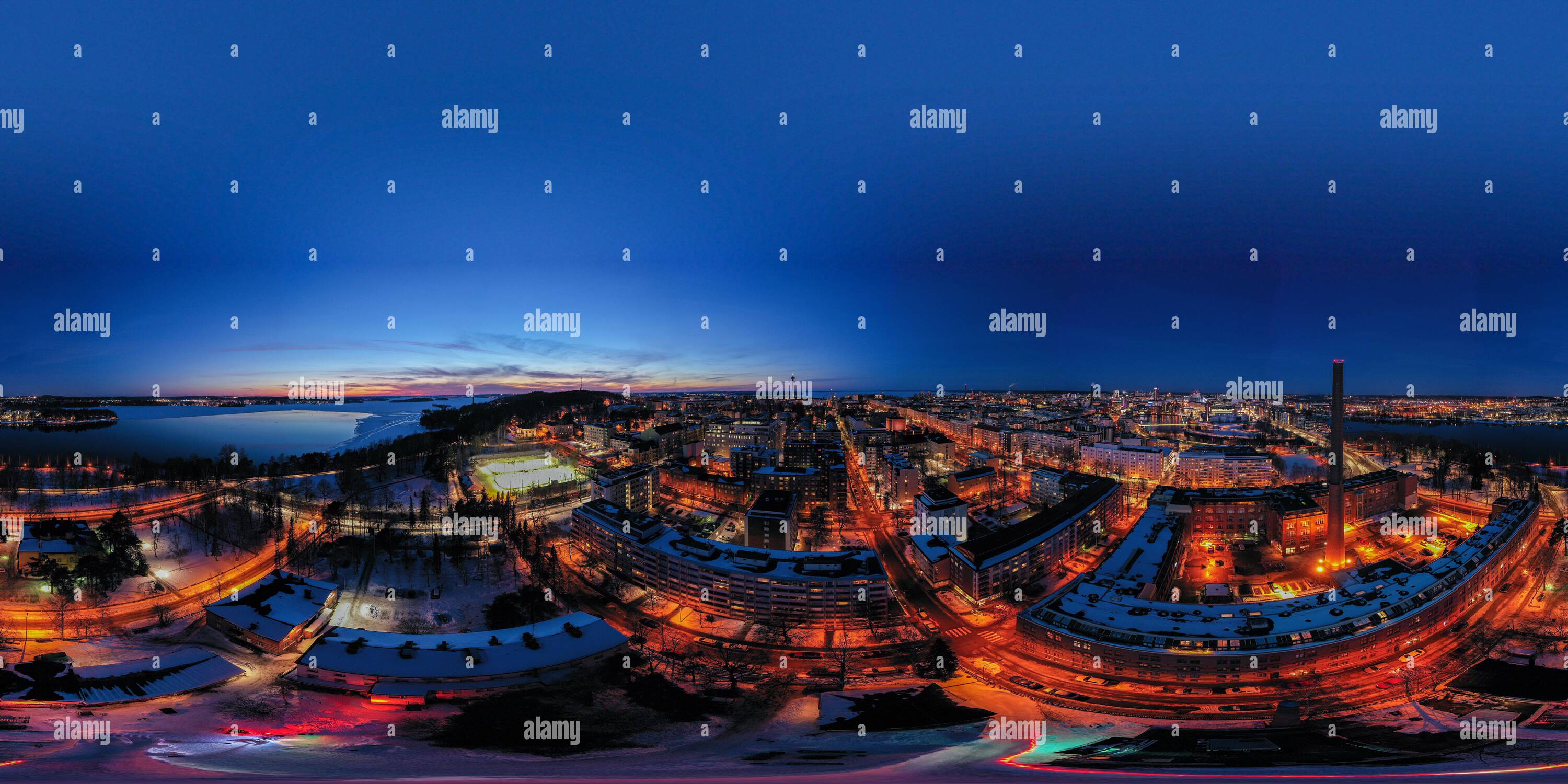 Panoramica 360 gradi immagini e fotografie stock ad alta risoluzione ...