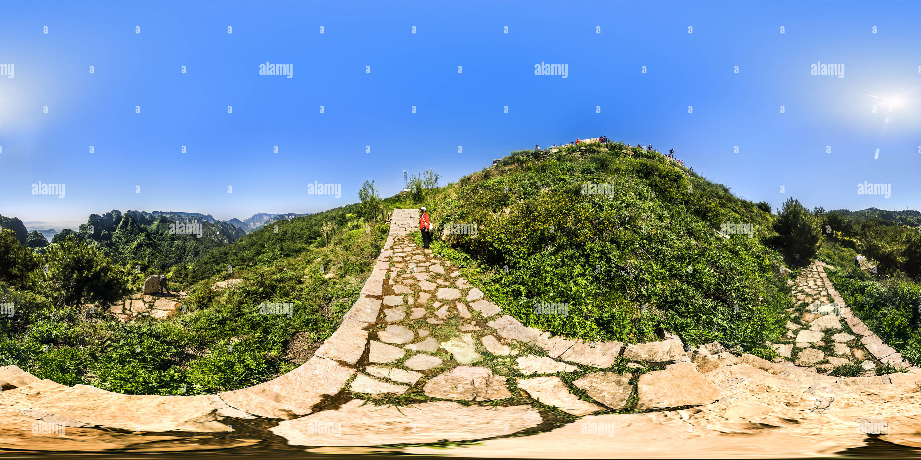 Mt wangmang scenario lingchuan shanxi mount taihang scenari wangmang ...