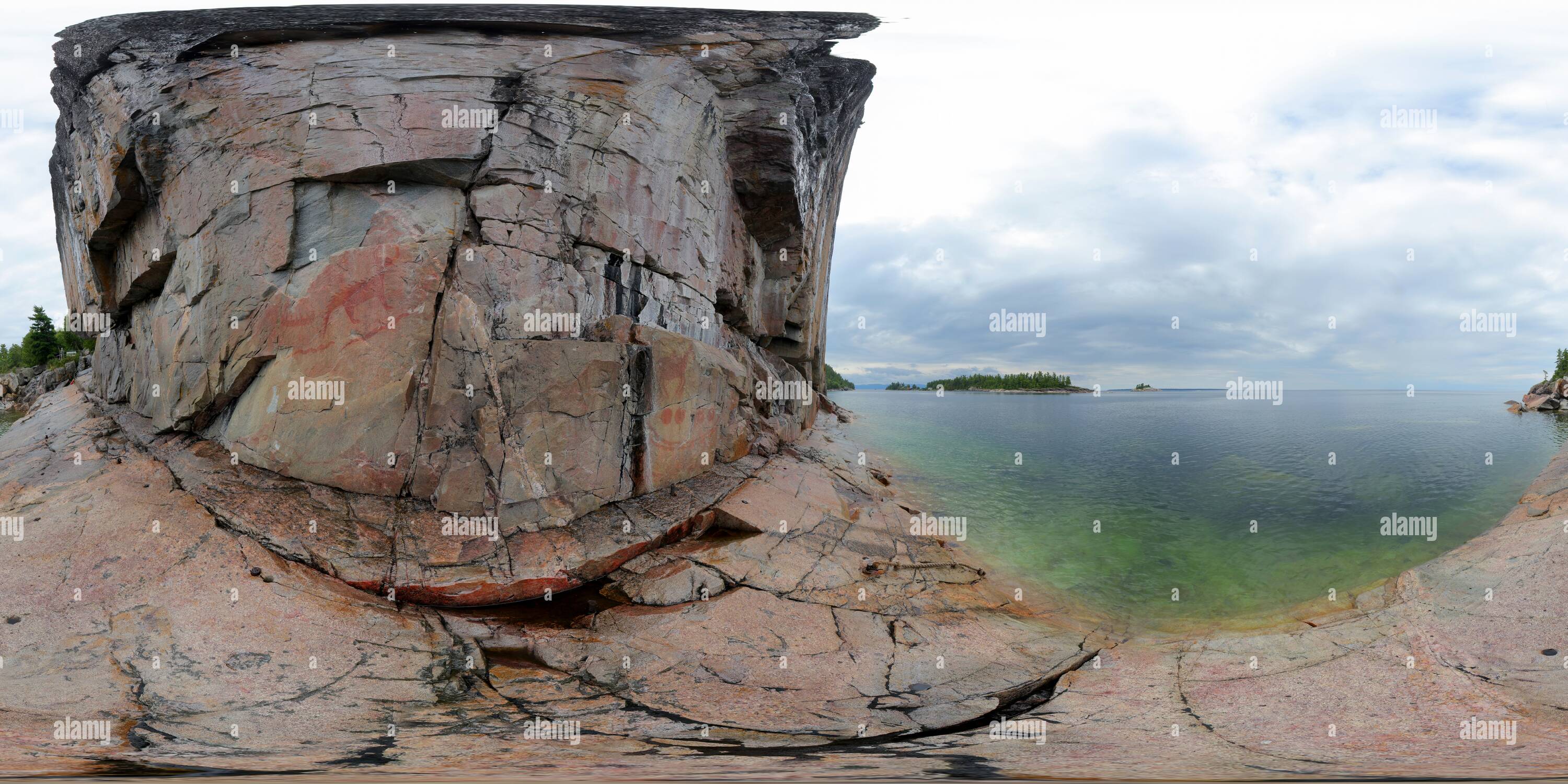 First nations pictographs immagini e fotografie stock ad alta ...