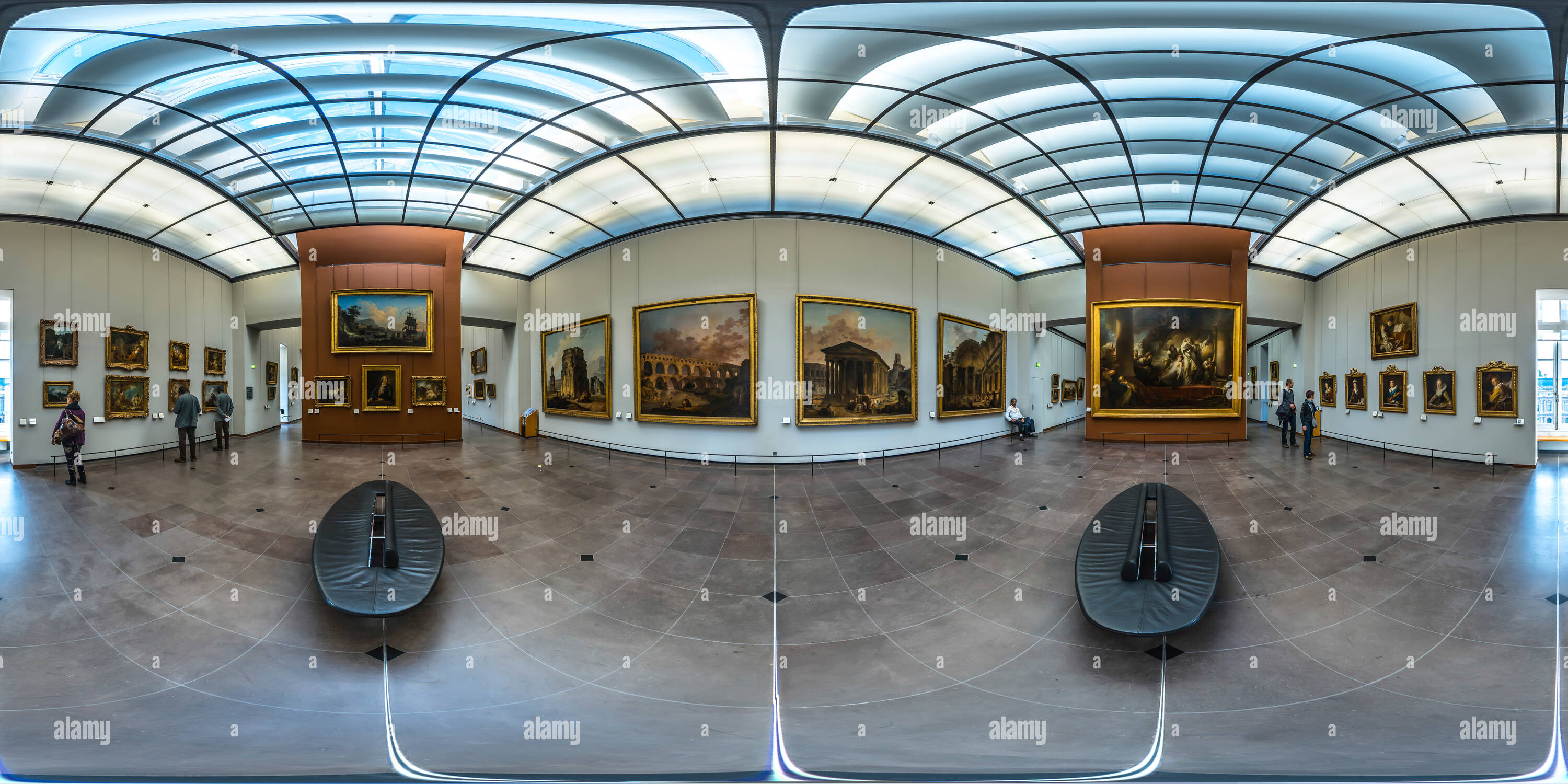 Hubert robert louvre immagini e fotografie stock ad alta risoluzione ...