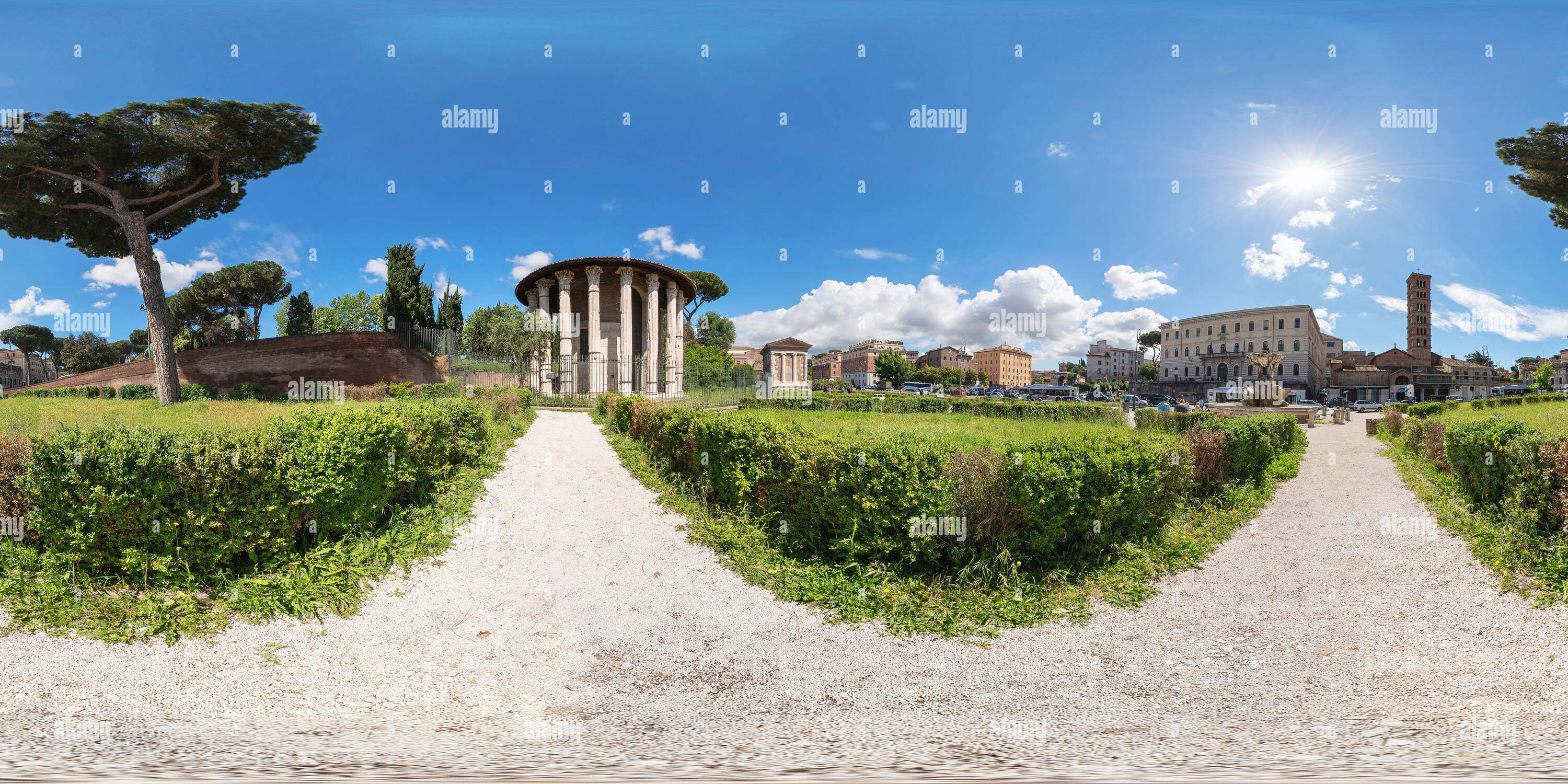 Nel giardino di piazza roma immagini e fotografie stock ad alta ...